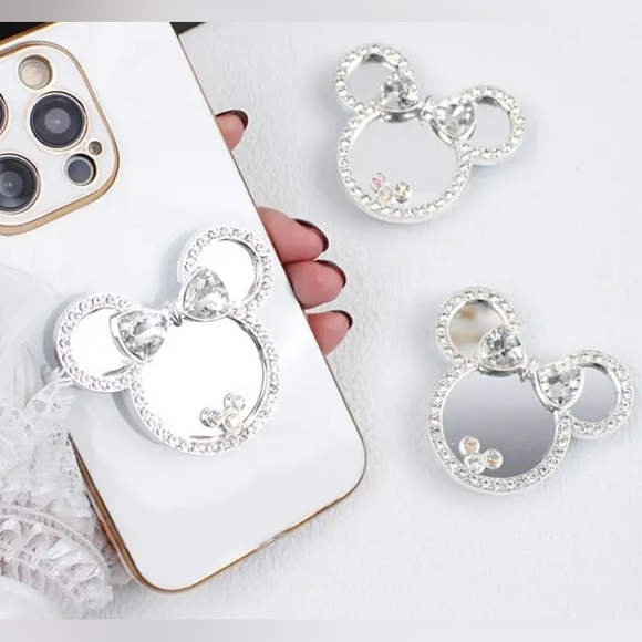 None | Accessories | Disney Inspired Minnie Mouse Mirrored Crystal Pop ...